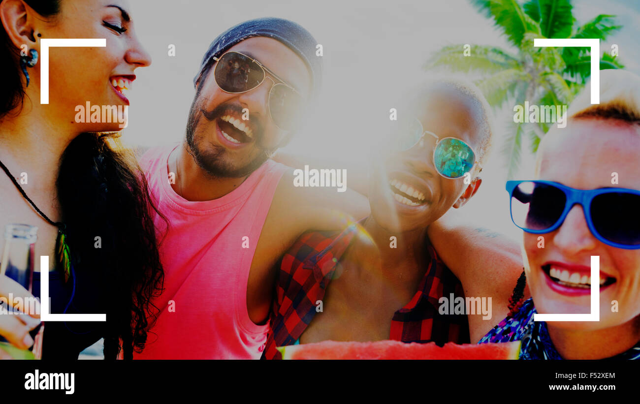 Camera Focus Frame Border Copy Space Concept Stock Photo - Alamy