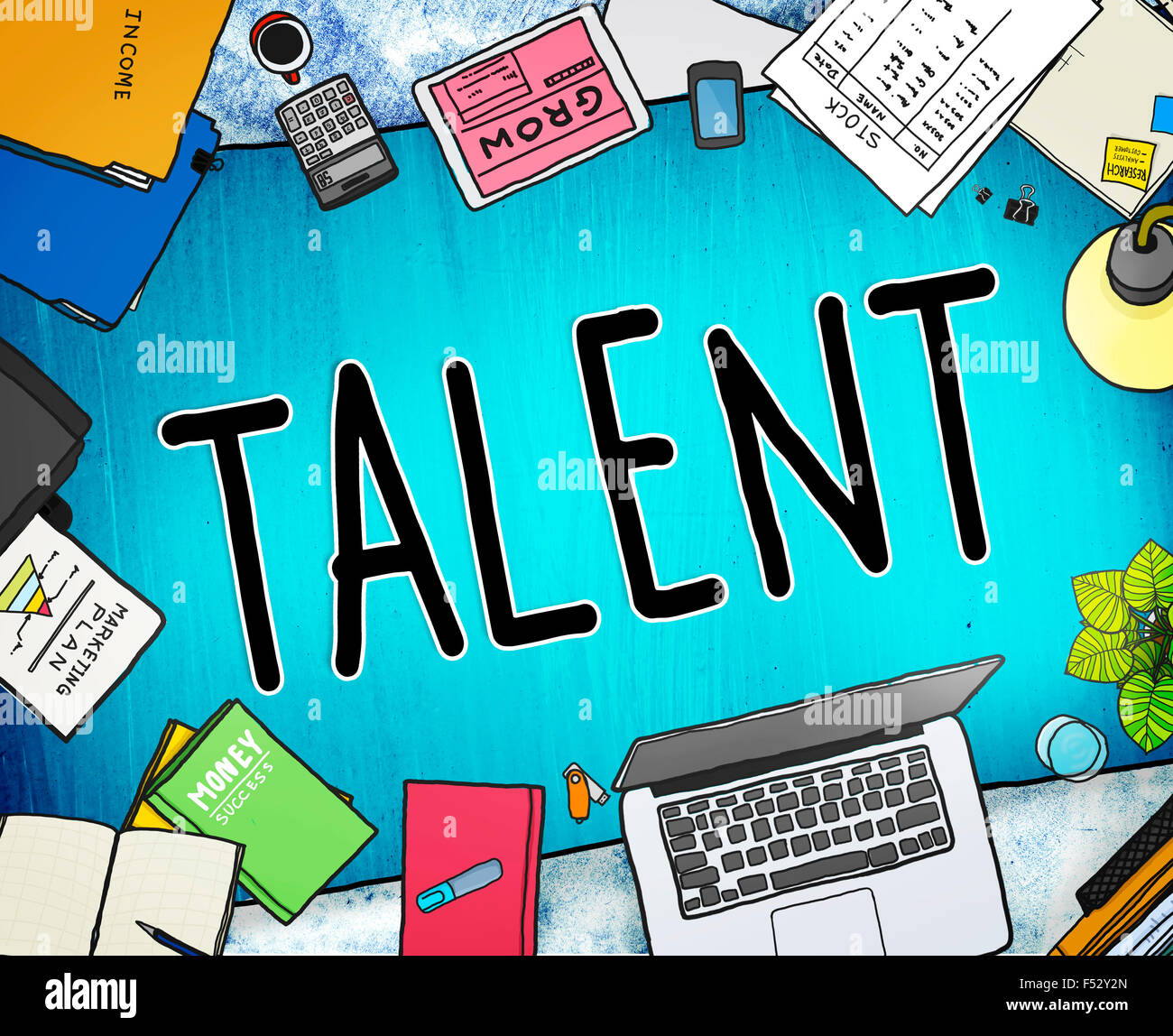 Talent Gifted Skills Abilities Capability Expertise Concept Stock Photo ...