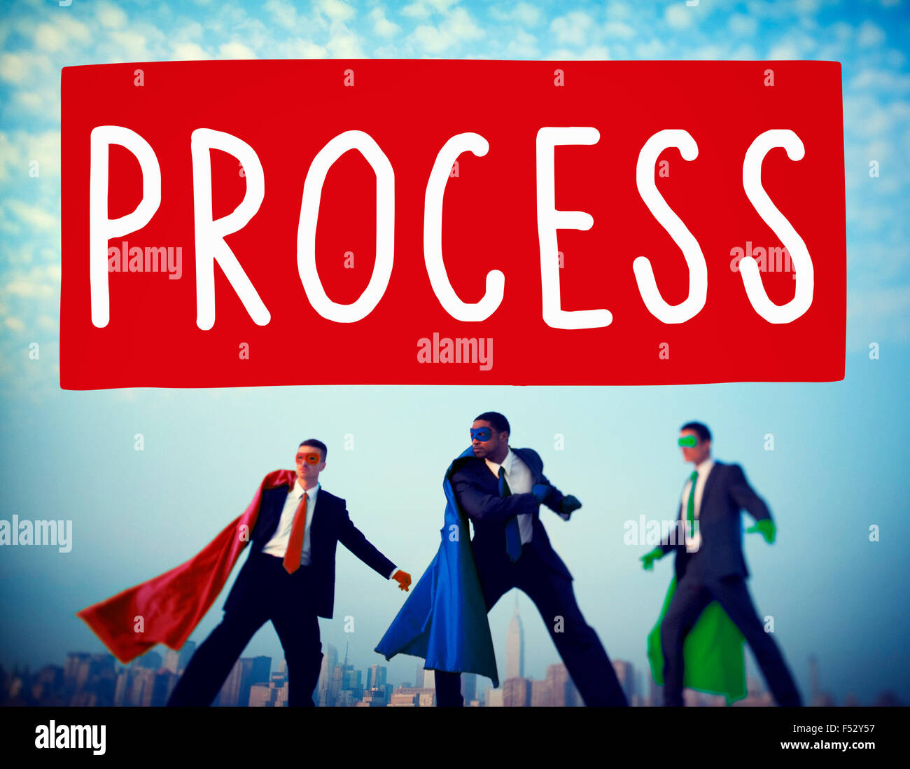 Process Determination Evaluate Improvement Steps Concept Stock Photo ...