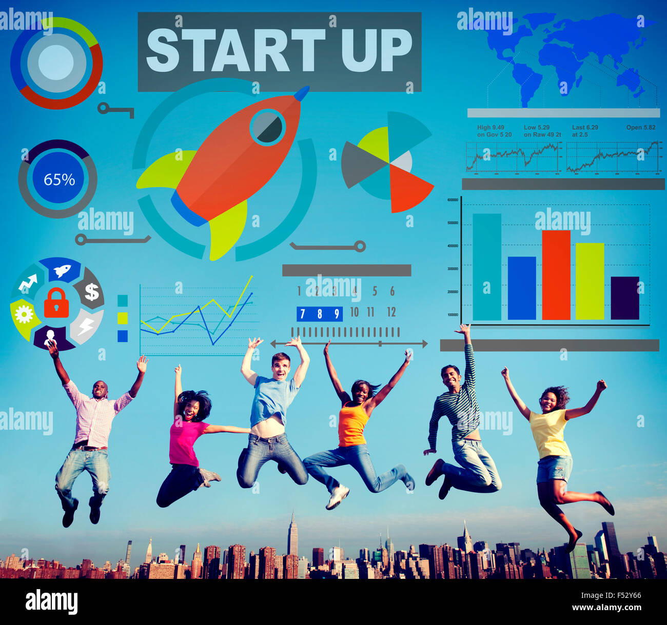 Business Plan Startup Strategy Innovation Vision Creativity Concept ...