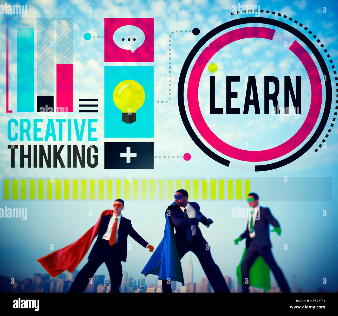 Learn Education Knowledge Ideas Creative Concept Stock Photo - Alamy