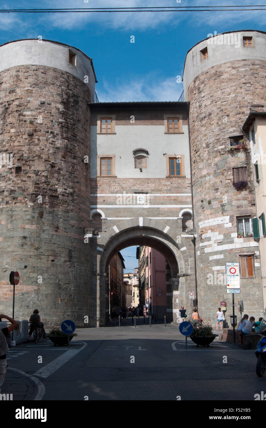 Italy, Tuscany, Lucca, Porta San Gervasio, Gate Stock Photo - Alamy