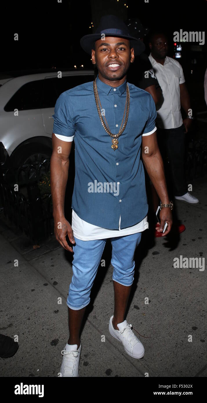 Grand opening of Manhattan Brew & Vine - Arrivals Featuring: Jayvon "Ty ...