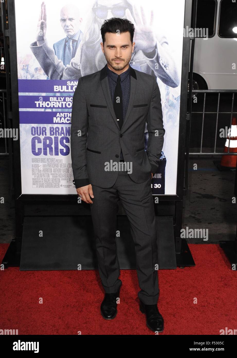 Los Angeles, CA, USA. 26th Oct, 2015. Michael Malarkey at arrivals for ...