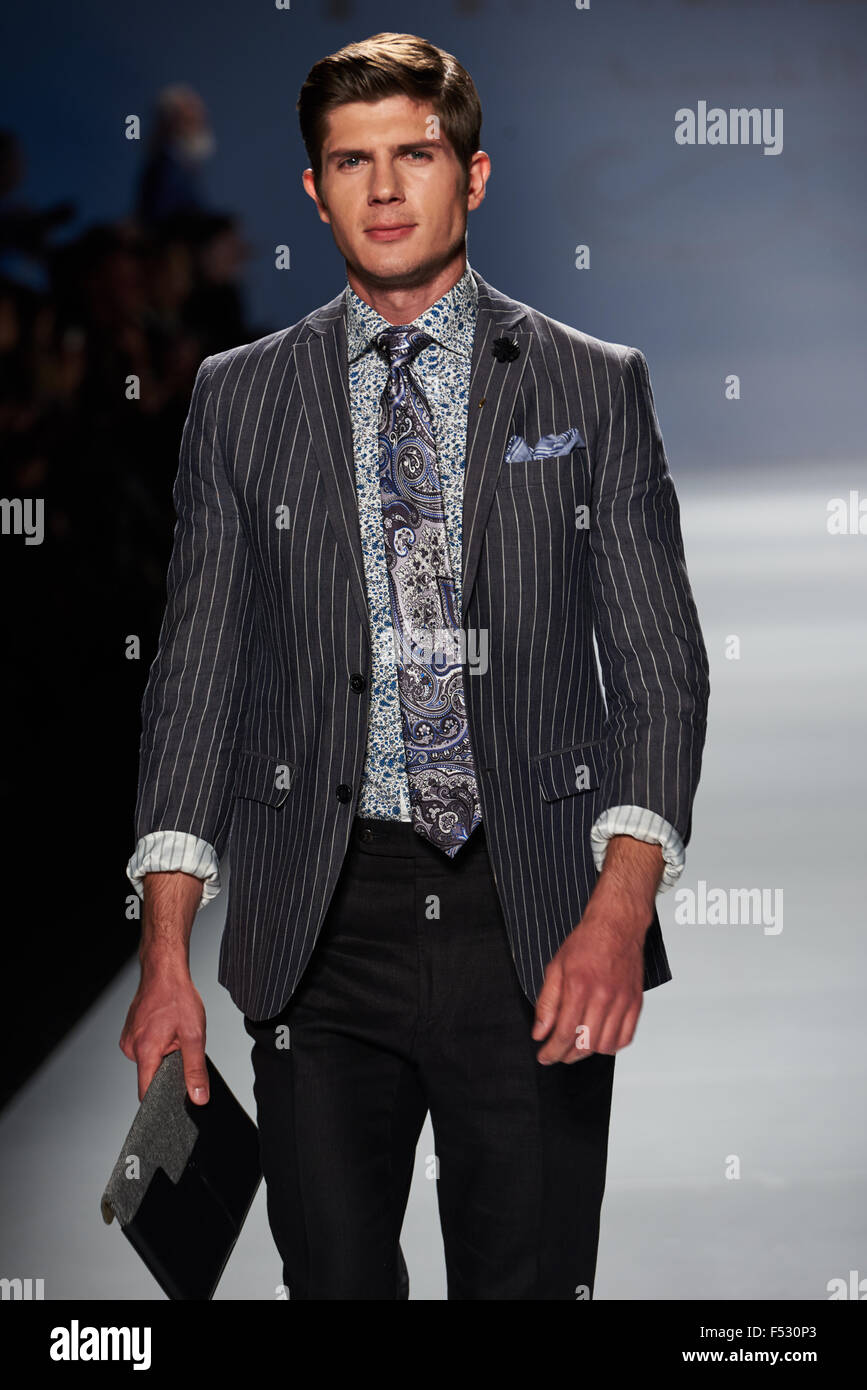 Model walking on the runway during FINEZZA – AU NOM DE L’HOMME show at ...