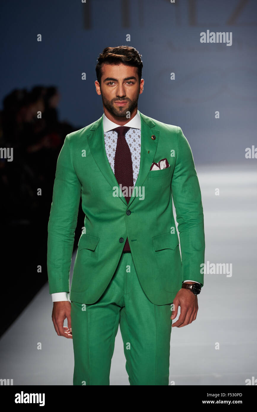 Model walking on the runway during FINEZZA – AU NOM DE L’HOMME show at ...