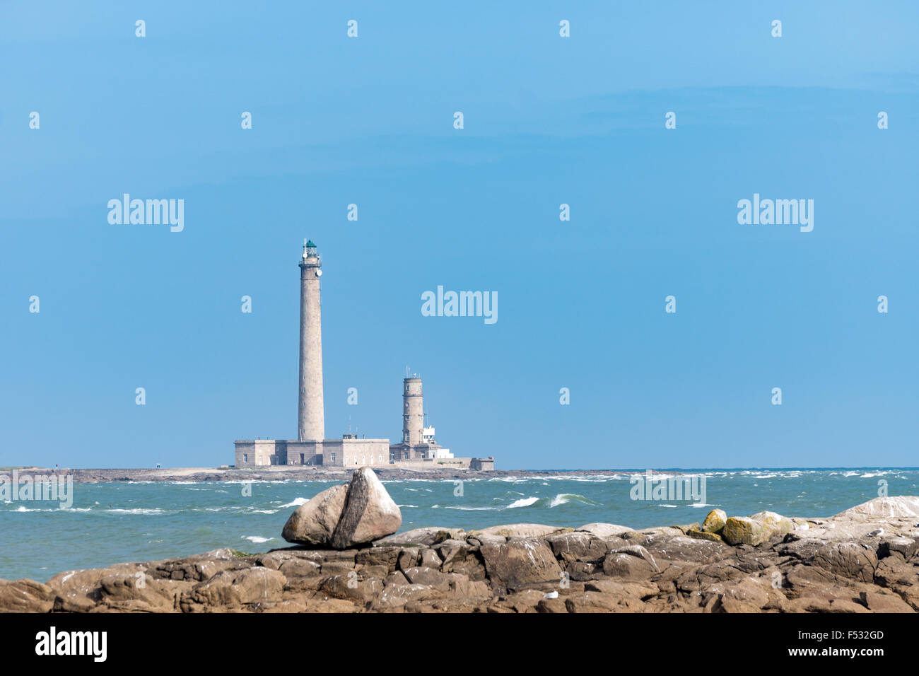 The old Lighthouse of Barfleur, Normandy, France, 2015 Stock Photo - Alamy