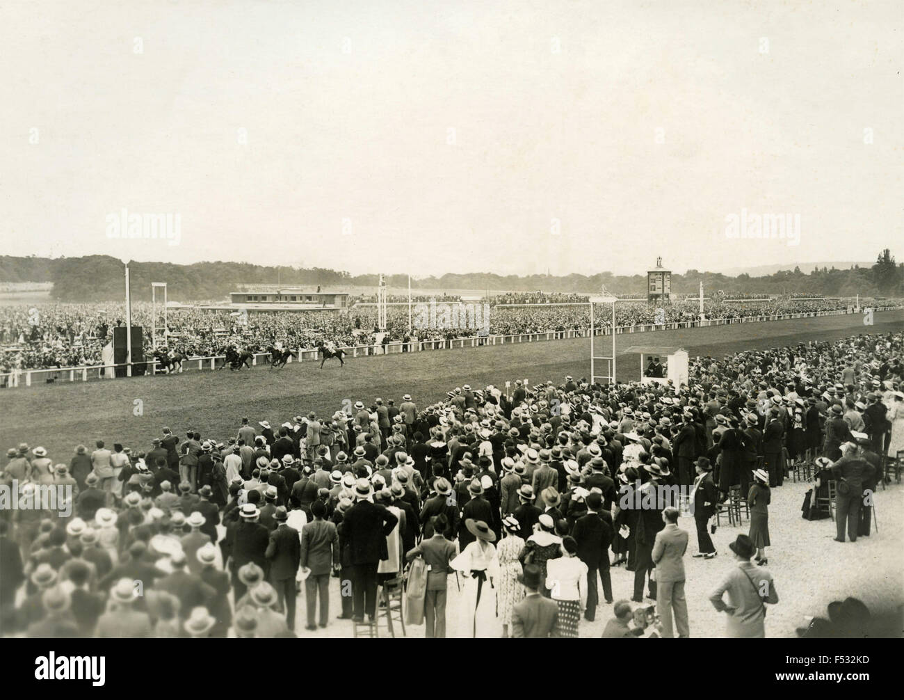 The Grand Prix of Paris Longchamp racecourse , France Stock Photo - Alamy