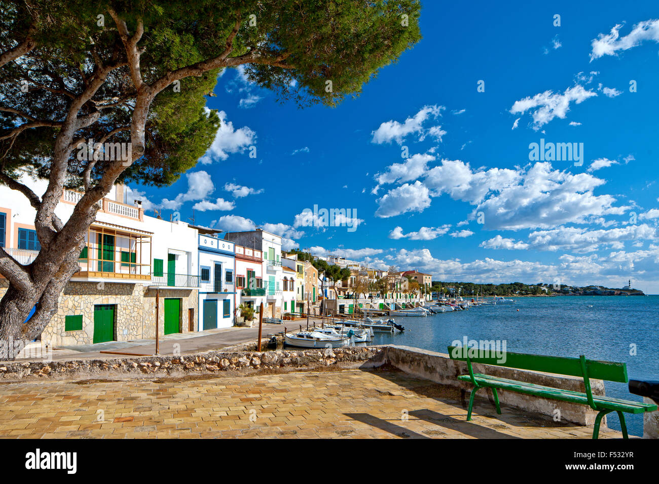 Porto colom harbour hi-res stock photography and images - Alamy