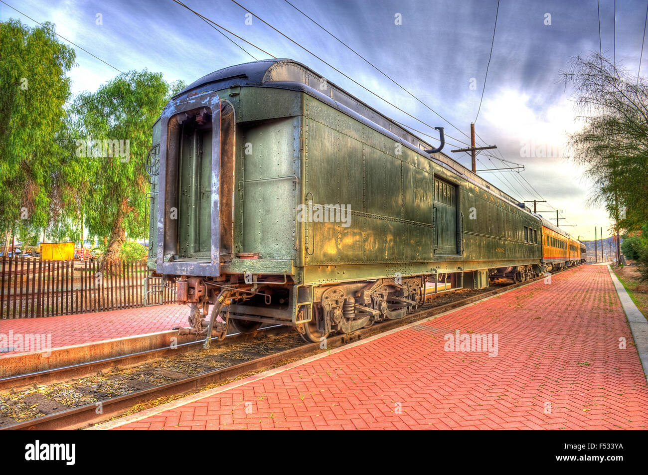 Perris - California, Orange Empire Railway Museum Stock Photo - Alamy