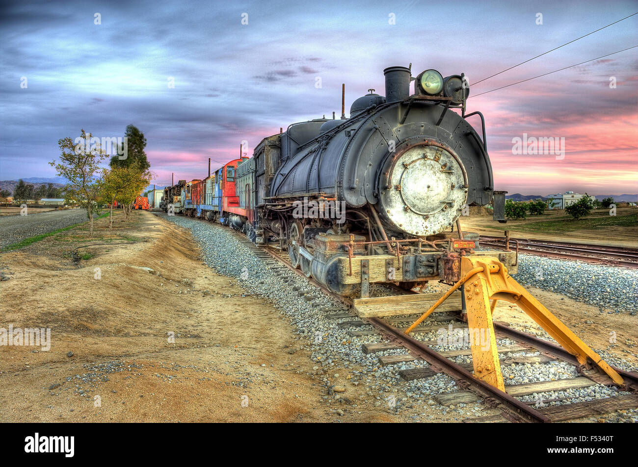 Perris - California, Orange Empire Railway Museum Stock Photo - Alamy
