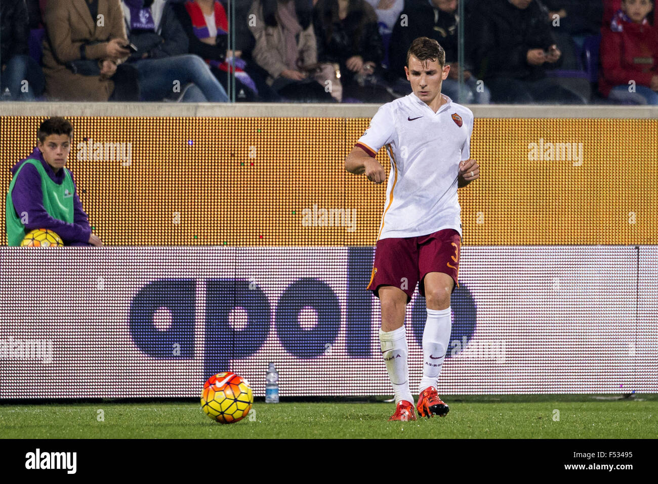 Florence, Italy. 25th Oct, 2015. Lucas Digne (Roma) Football/Soccer ...