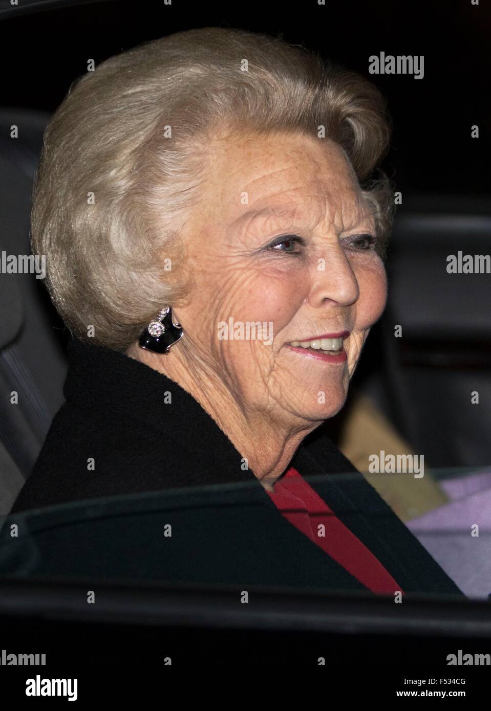 The Hague, The Netherlands. 26th Oct, 2015. HRH Princess Beatrix HRH ...
