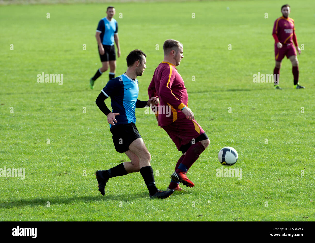 Sunday League football Stock Photo - Alamy
