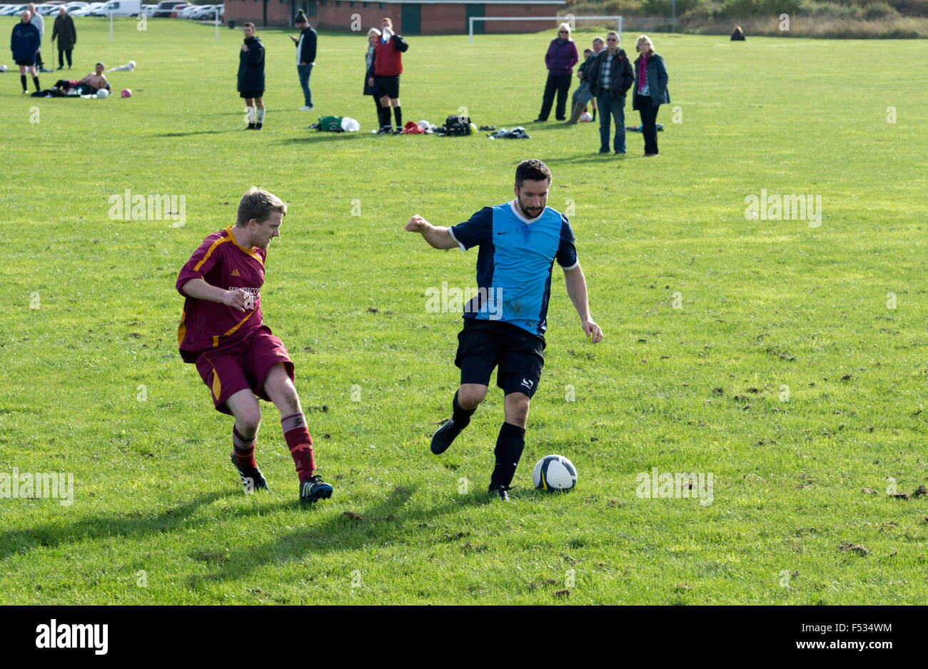 Sunday League football Stock Photo - Alamy