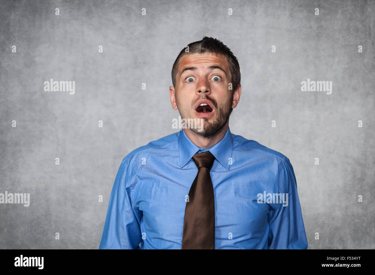 Funny businessman surprised market hi-res stock photography and images ...