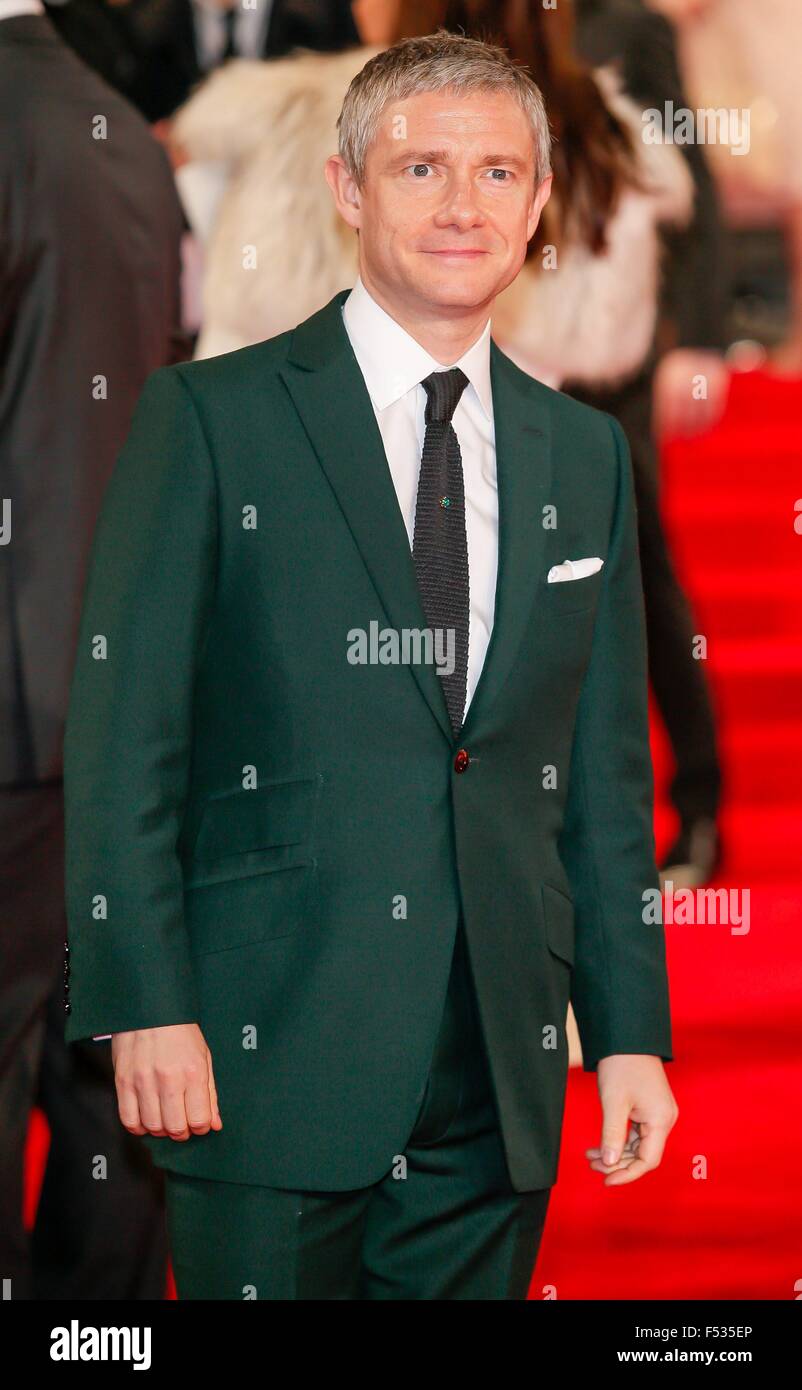 London, Britain. 26th Oct, 2015. British actor Martin Freeman attends ...