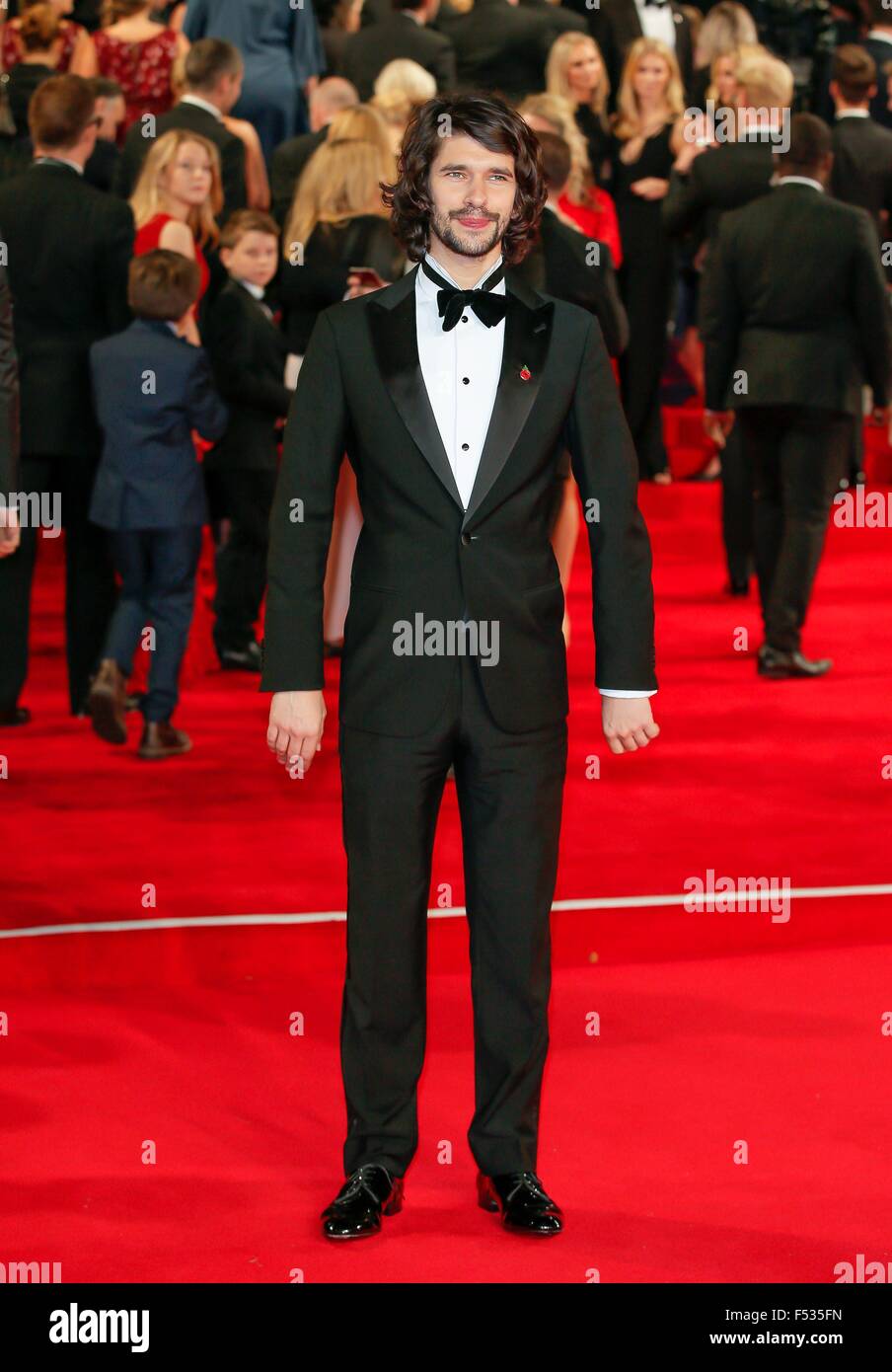 London, Britain. 26th Oct, 2015. British actor/cast member Ben Whishaw ...