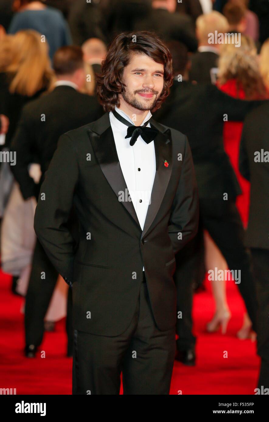 London, Britain. 26th Oct, 2015. British actor/cast member Ben Whishaw ...