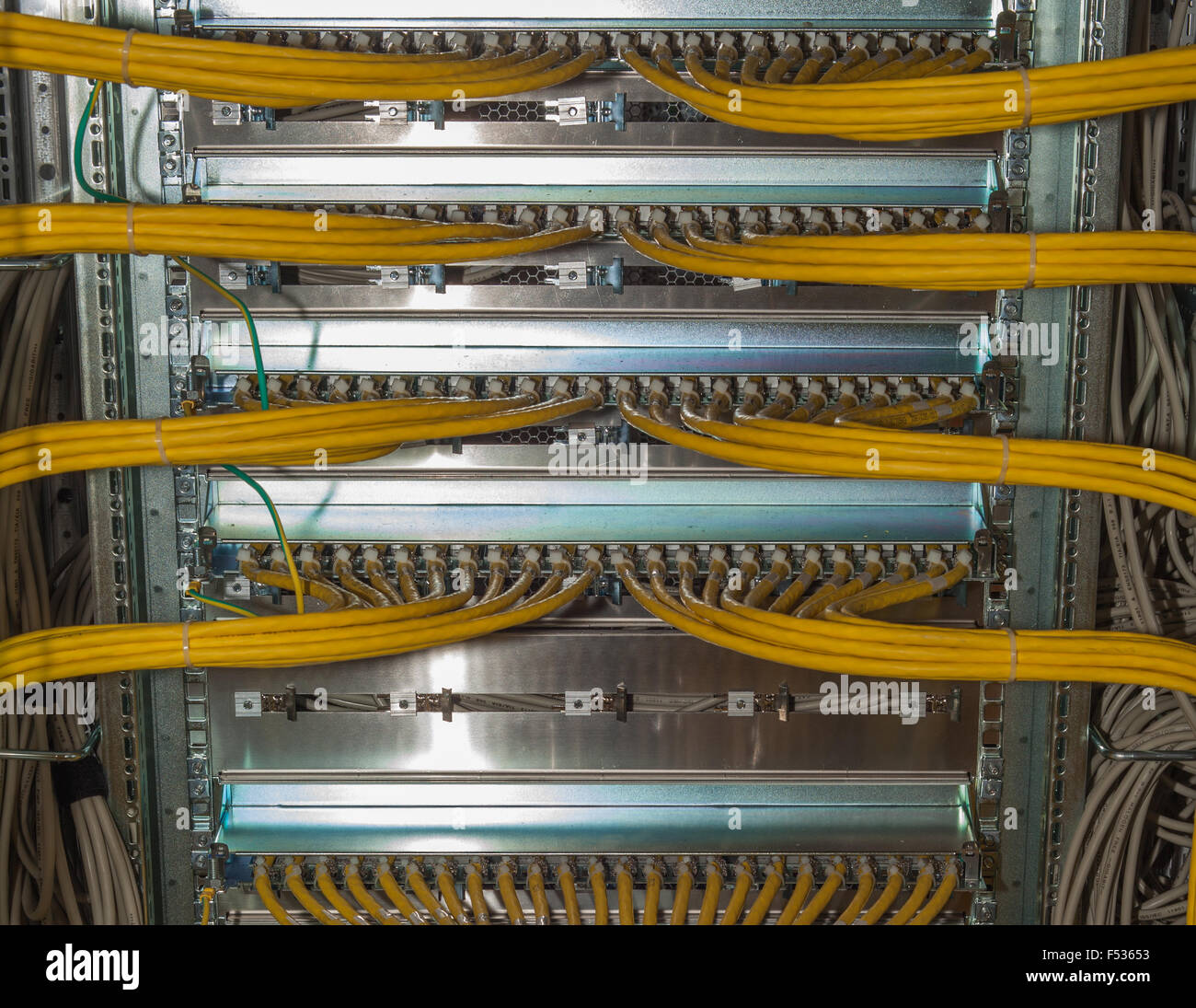 Technology And Cloud Services In A Datacenter Stock Photo Alamy