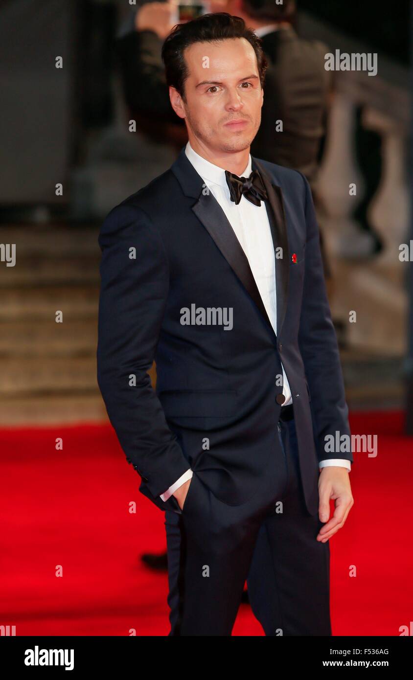 London, Britain. 26th Oct, 2015. Irish actor/cast member Andrew Scott ...
