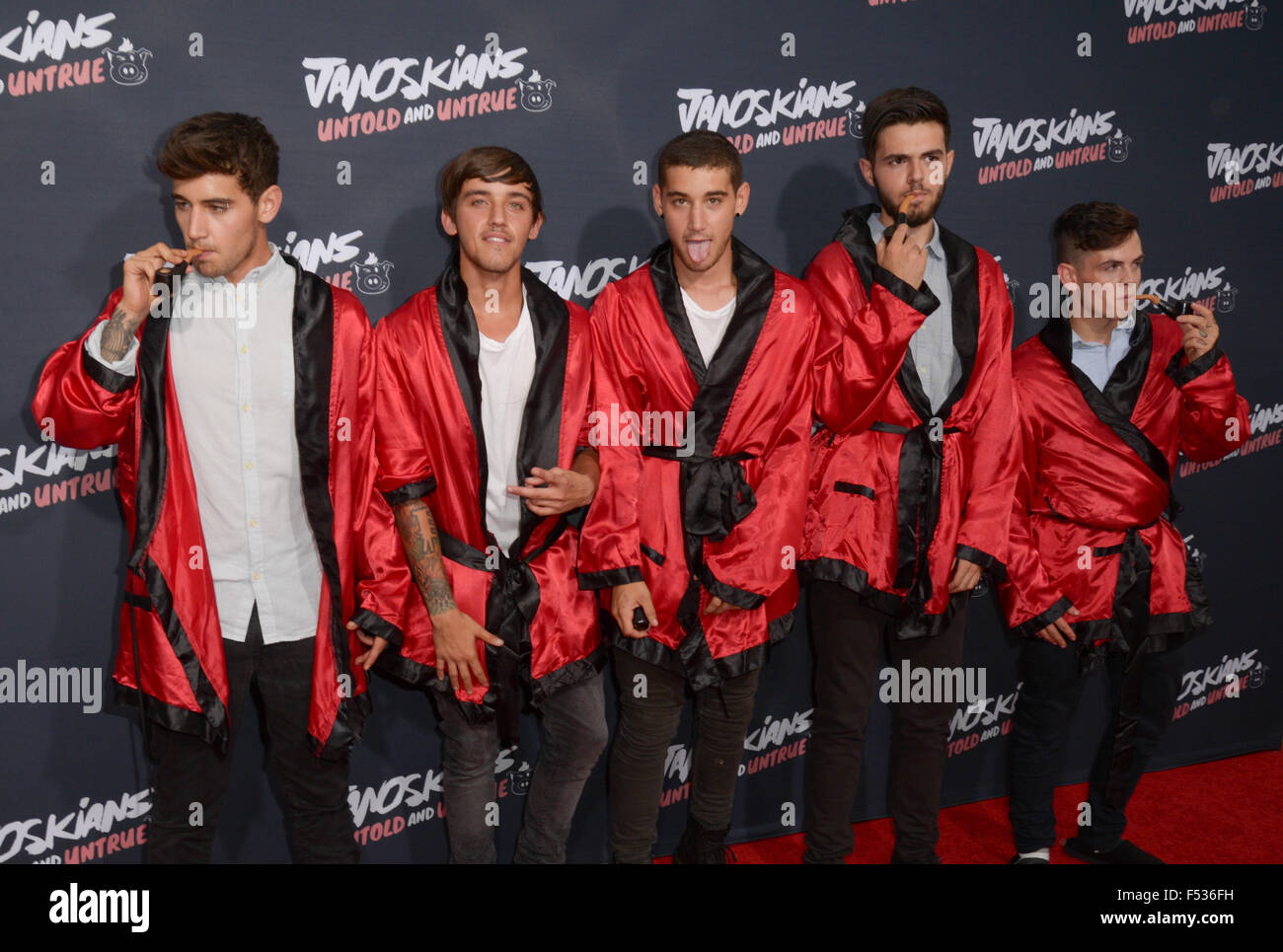 Los Angeles premiere of Awesomeness TV's 'Janoskians: Untold and Untrue ...