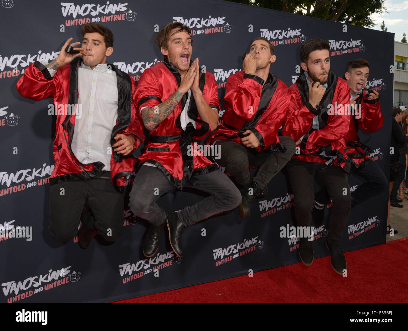 Los Angeles premiere of Awesomeness TV's 'Janoskians: Untold and Untrue ...