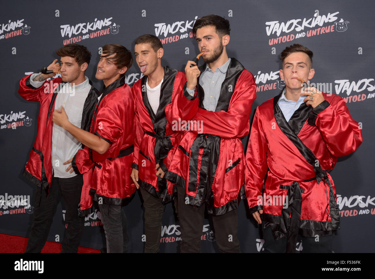 Los Angeles premiere of Awesomeness TV's 'Janoskians: Untold and Untrue ...