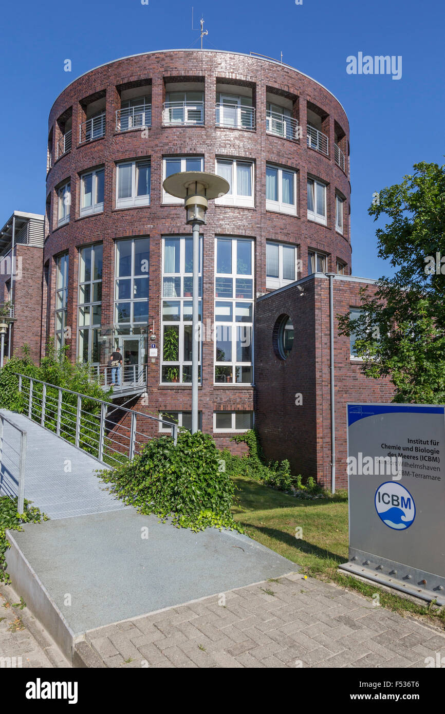 Building of the institute of biology and chemistry of the sea, ICBM ...