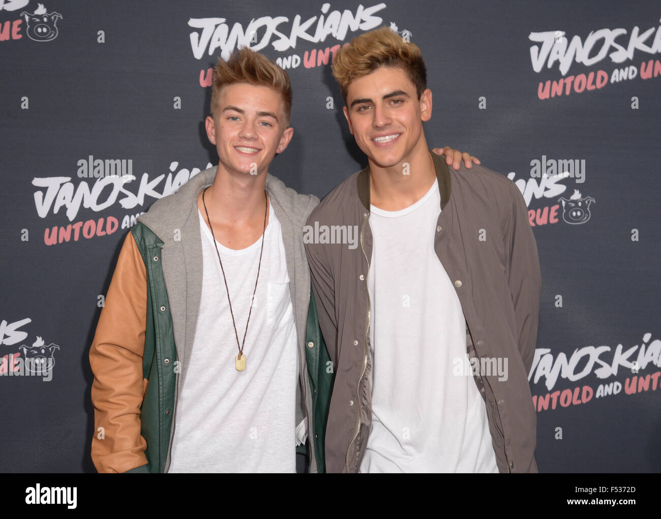 Los Angeles premiere of Awesomeness TV's 'Janoskians: Untold and Untrue ...