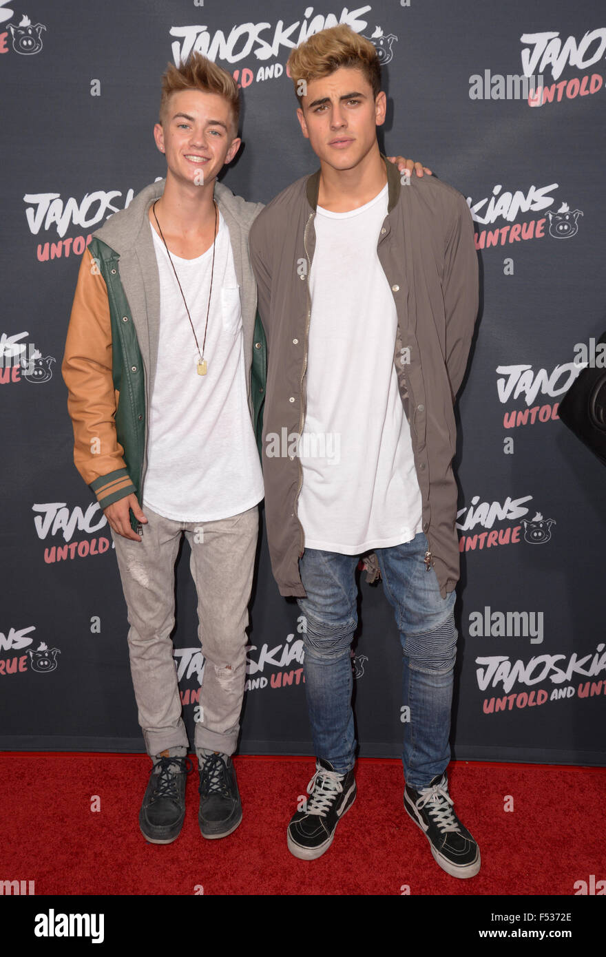 Los Angeles premiere of Awesomeness TV's 'Janoskians: Untold and Untrue ...