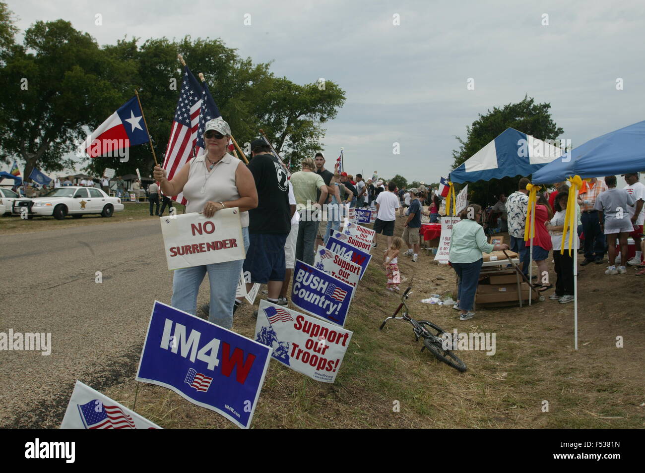during anti-war protests against the war in Iraq, and George W. Bush ...