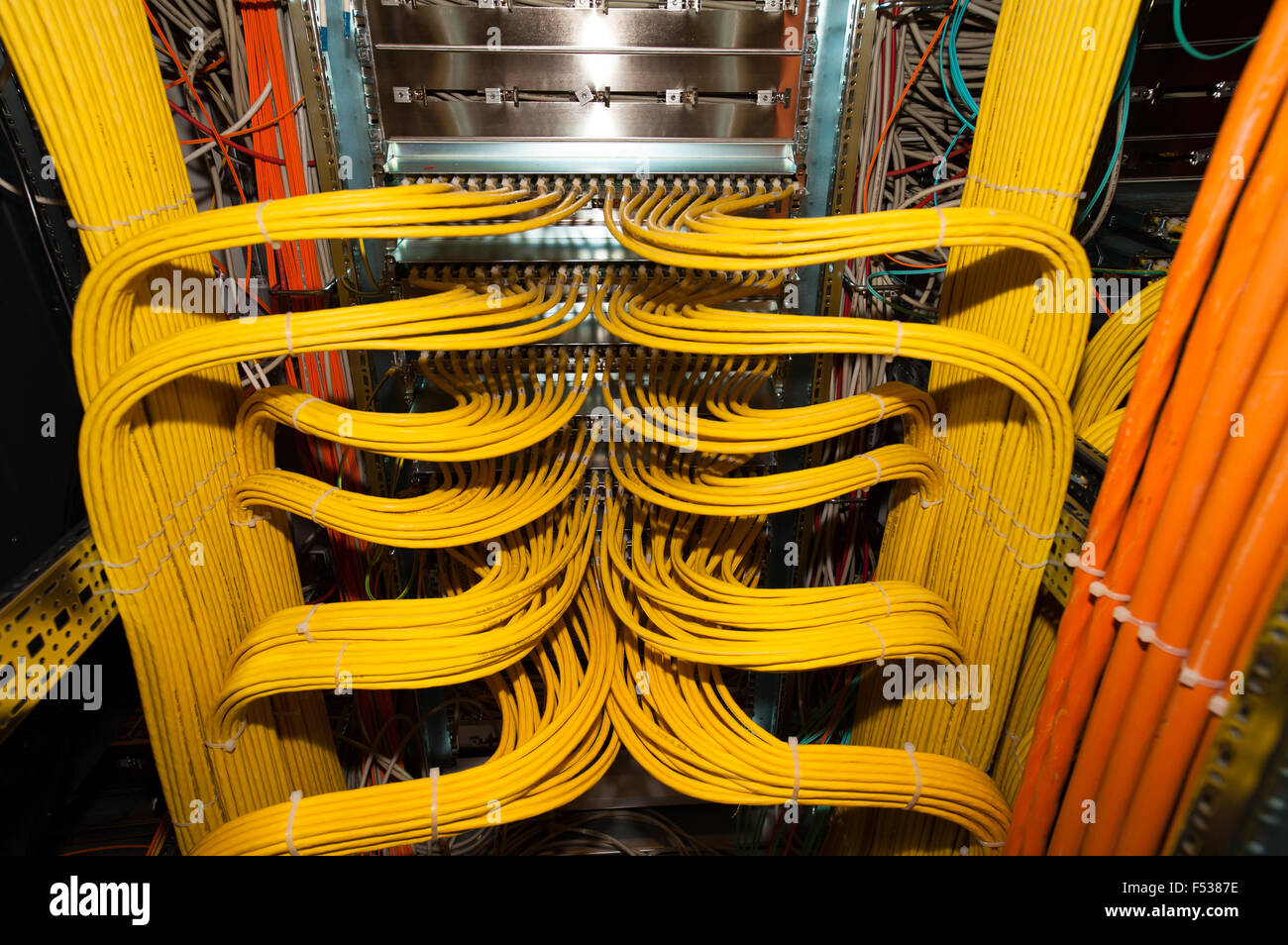 Technology and Cloud Services in a datacenter Stock Photo - Alamy