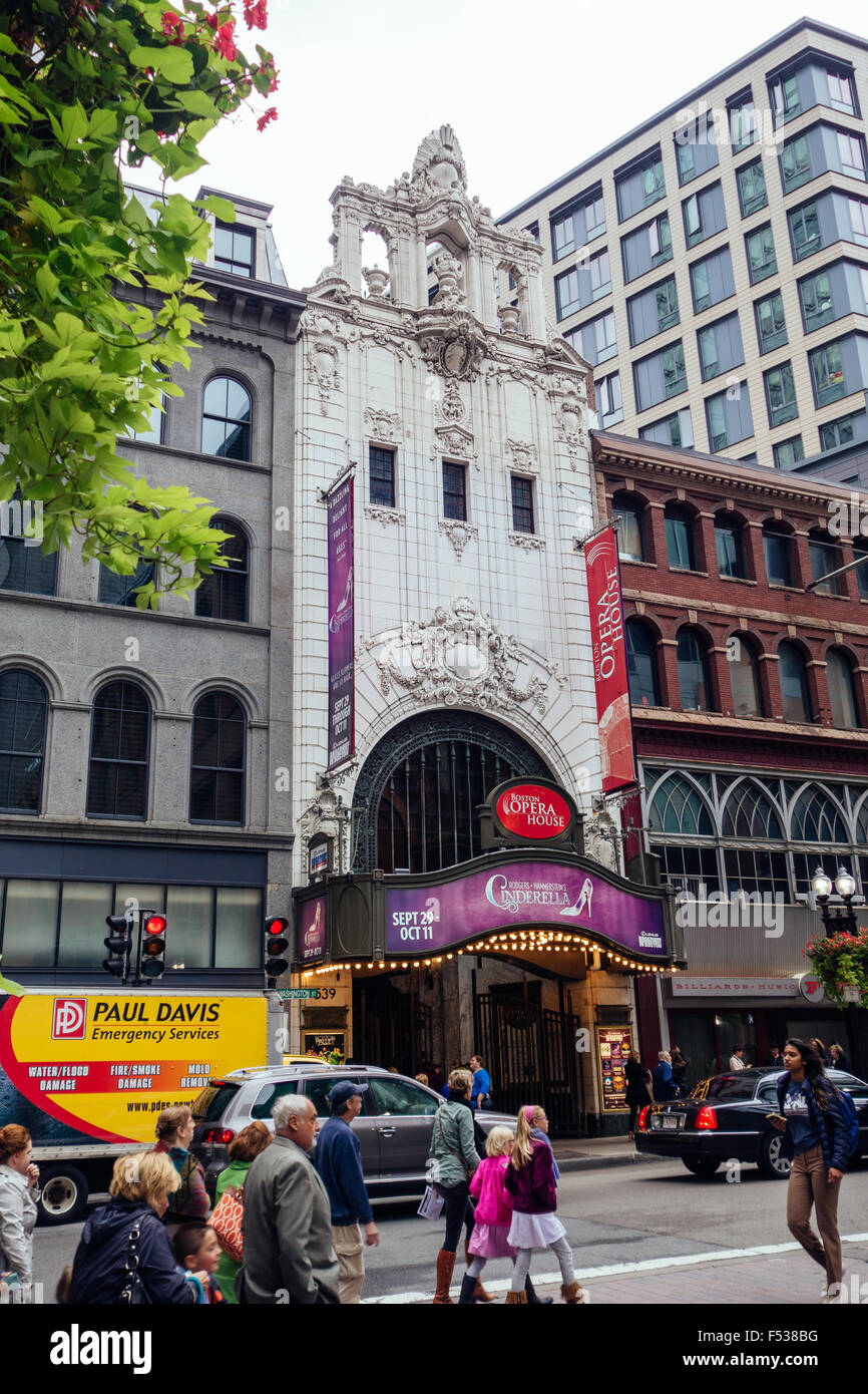boston opera house Stock Photo - Alamy