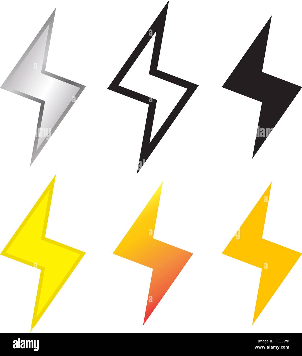 Curved Lightning Bolt Vector Curved Lightning Bolt Vectors Download