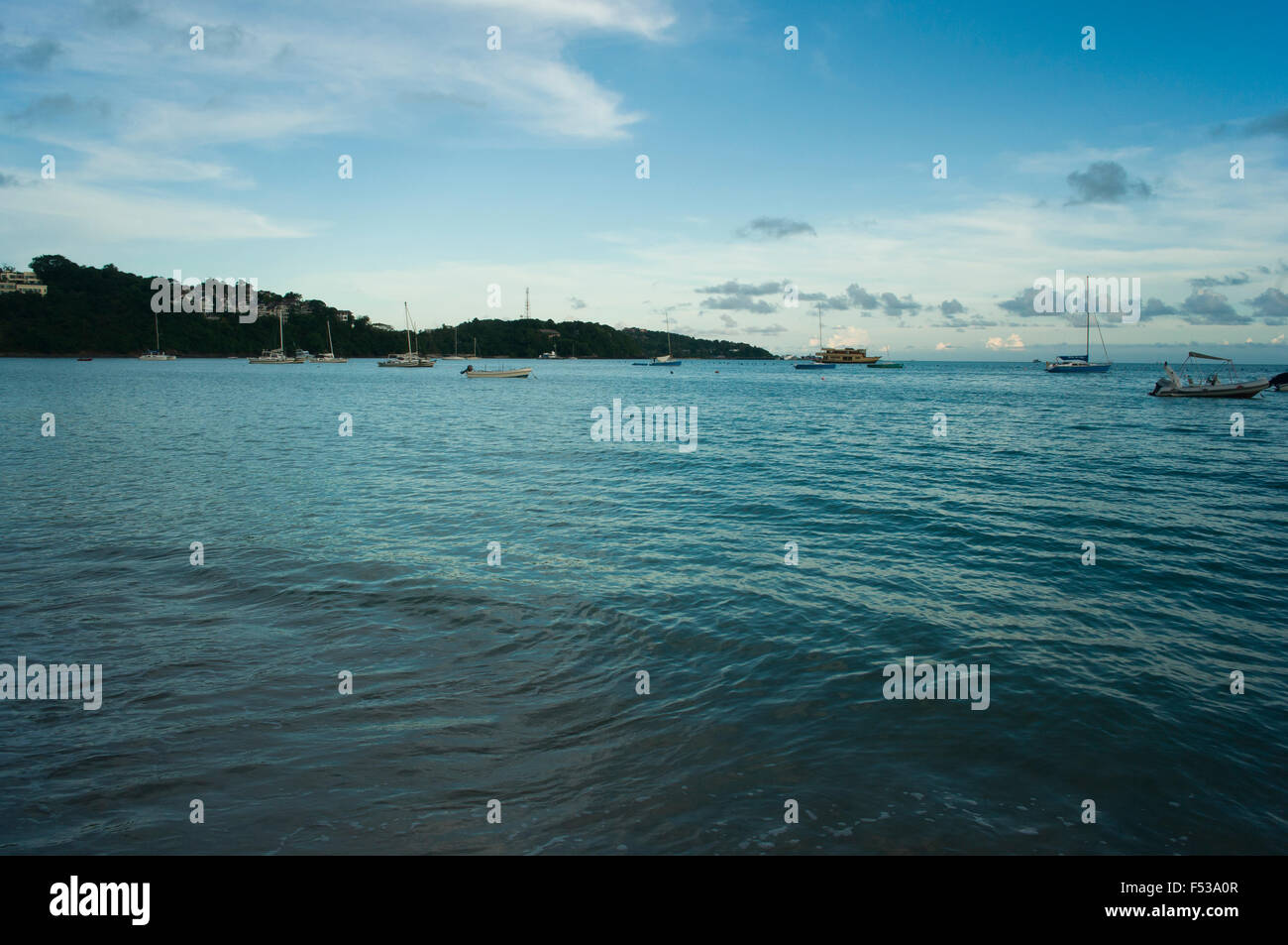 sea and boat Stock Photo - Alamy