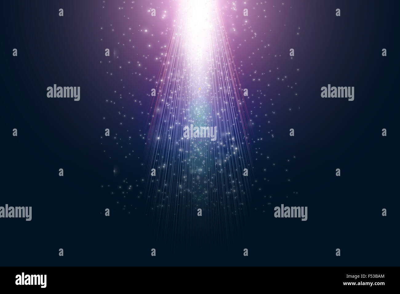 Purple abstract sparkle, flash, falling down atop Stock Photo - Alamy