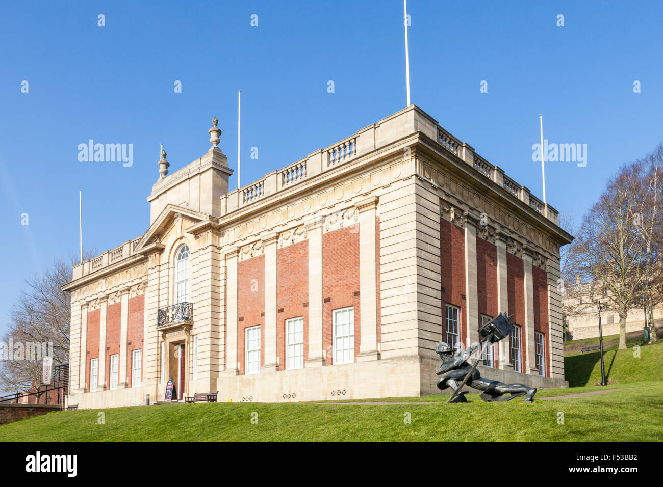 The Usher Gallery, Lincoln, England, UK Stock Photo - Alamy