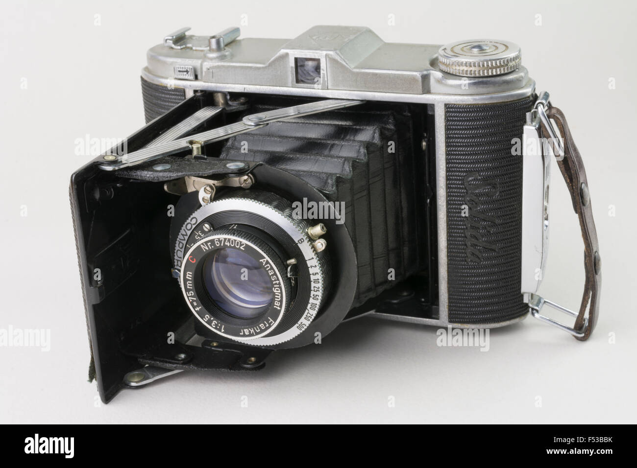 Old Medium Format Franka Solida Roll Film Camera from Grmany Stock ...