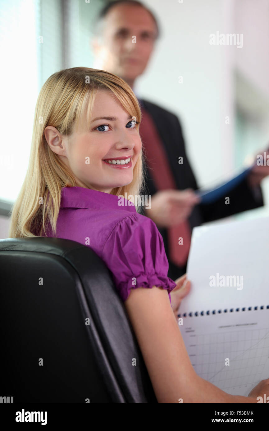 Animated business meeting hi-res stock photography and images - Alamy