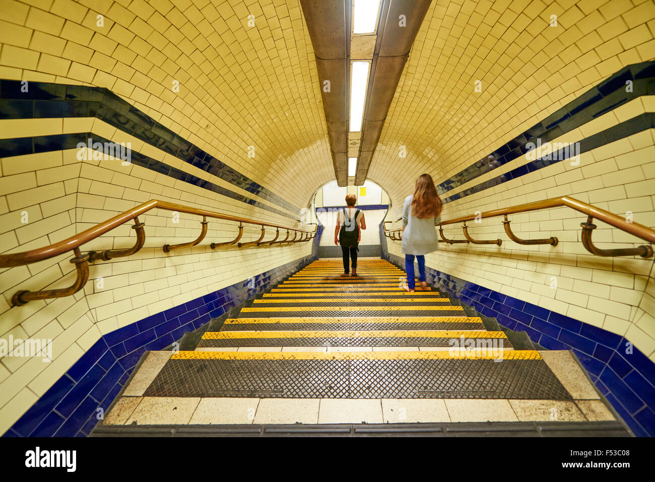 Underground Stairs, London, United Kingdom Stock Photo - Alamy