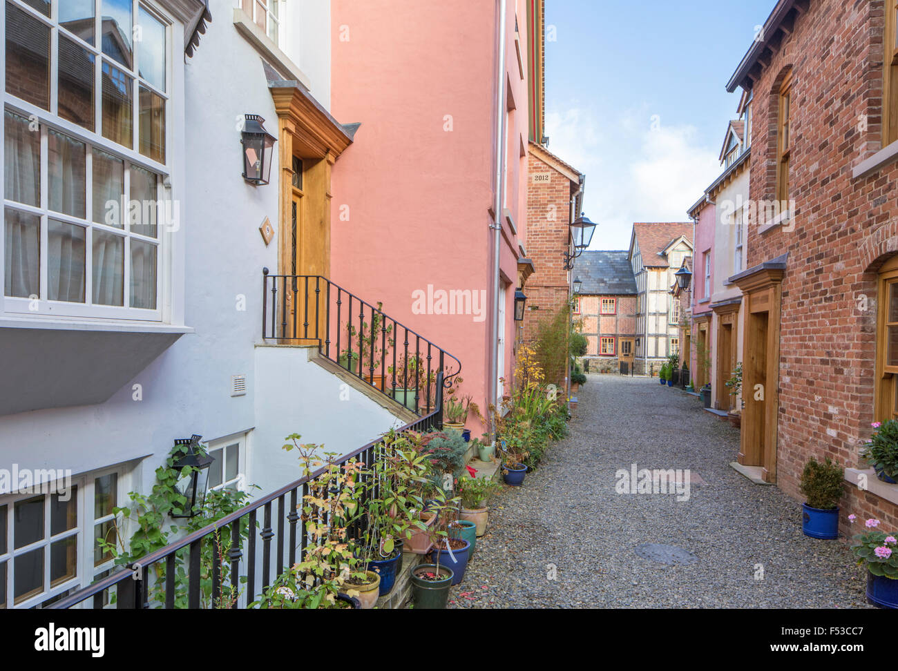 Rural towns of england ludlow hi-res stock photography and images - Alamy