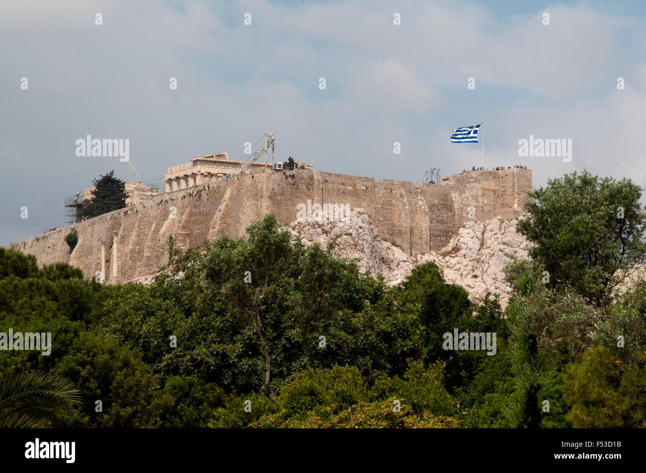 The Acropolis of Athens was an ancient citadel around 1500 BC and ...