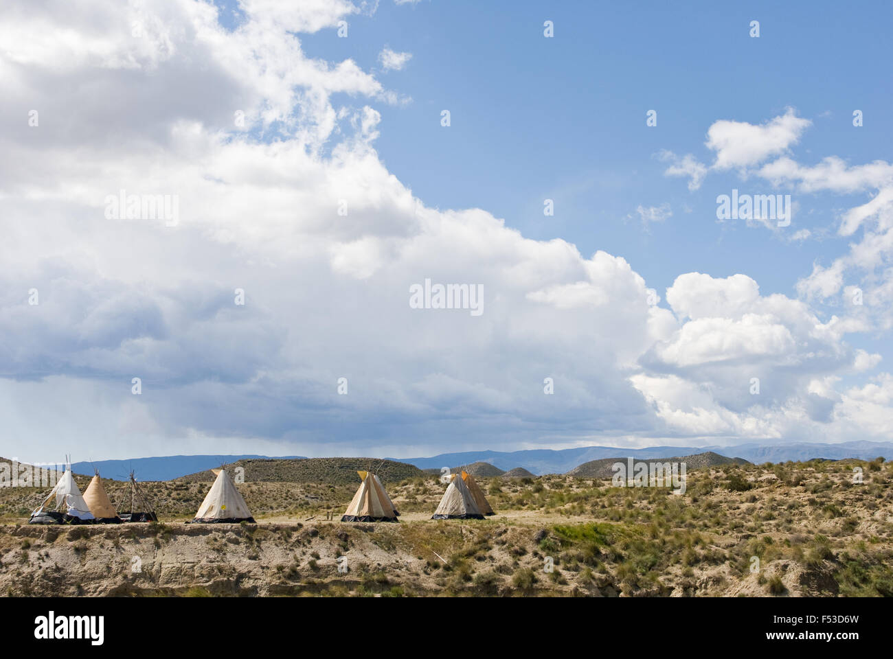 spaghetti western film sets and desert landscapes in Southern Spain ...