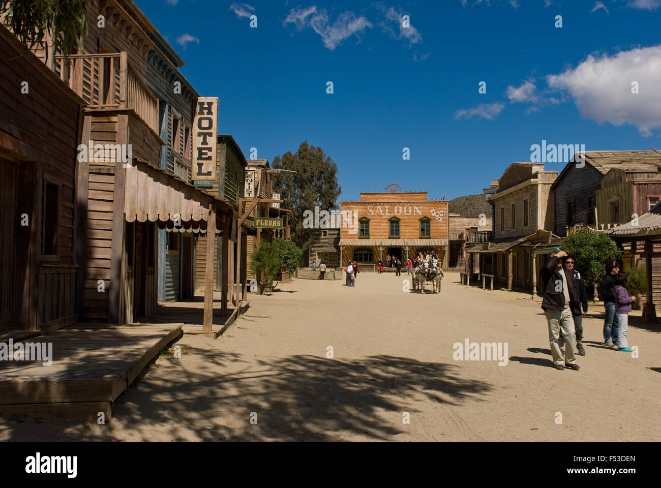 spaghetti western film sets and desert landscapes in Southern Spain ...
