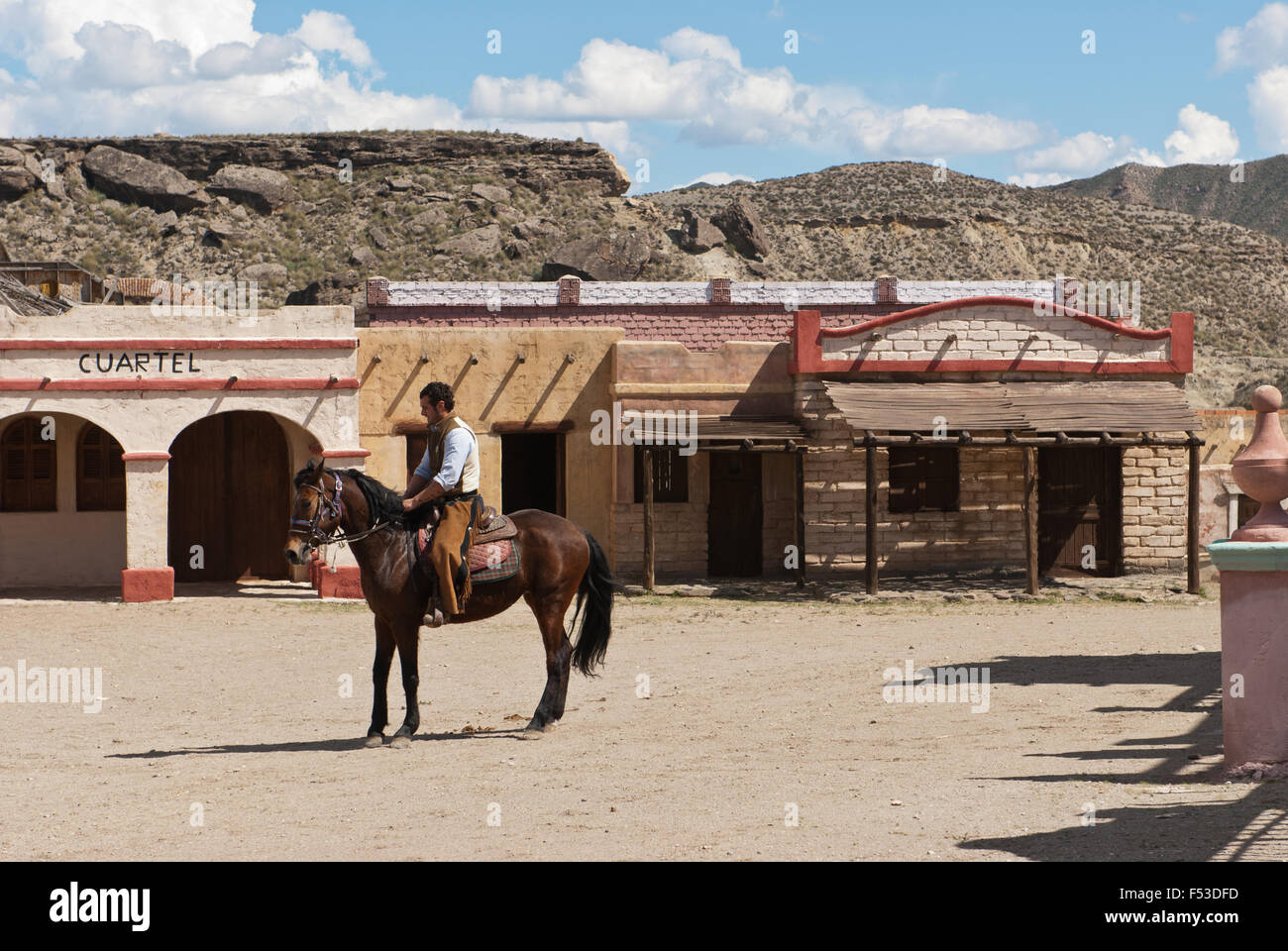 spaghetti western film sets and desert landscapes in Southern Spain ...