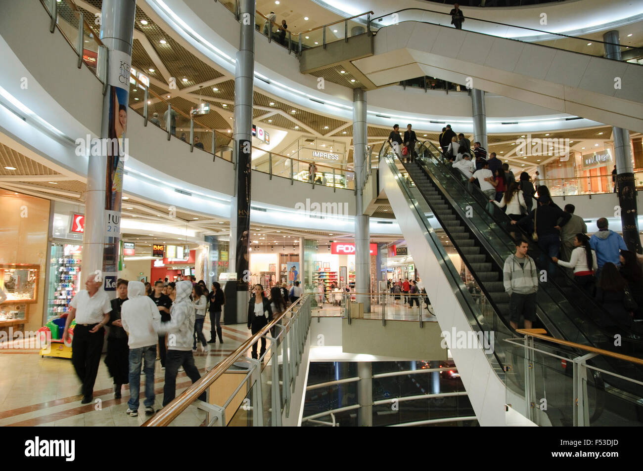 Azrieli shopping mall by night hi-res stock photography and images - Alamy