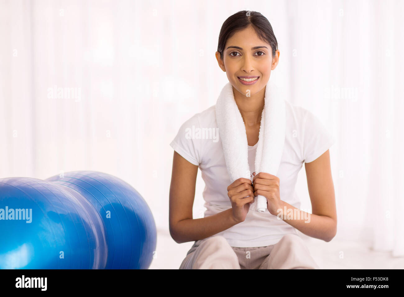 Indian fitness model hi-res stock photography and images - Alamy