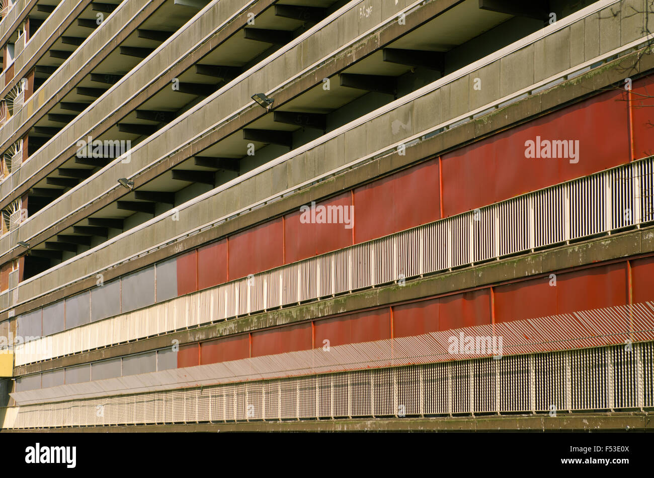 development of the heygate estate, gentrification in london Stock Photo ...