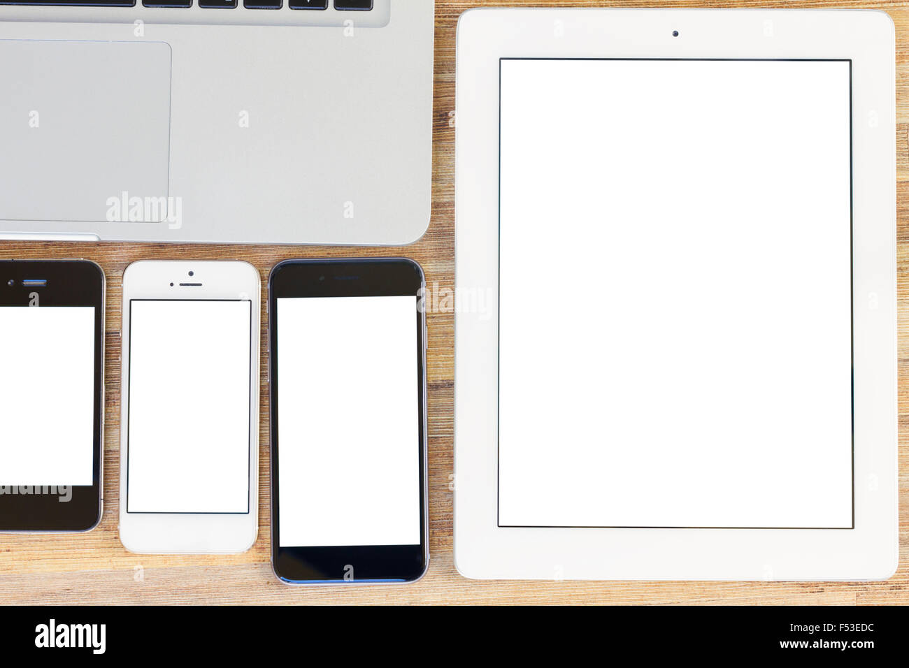 Set of devices Stock Photo - Alamy